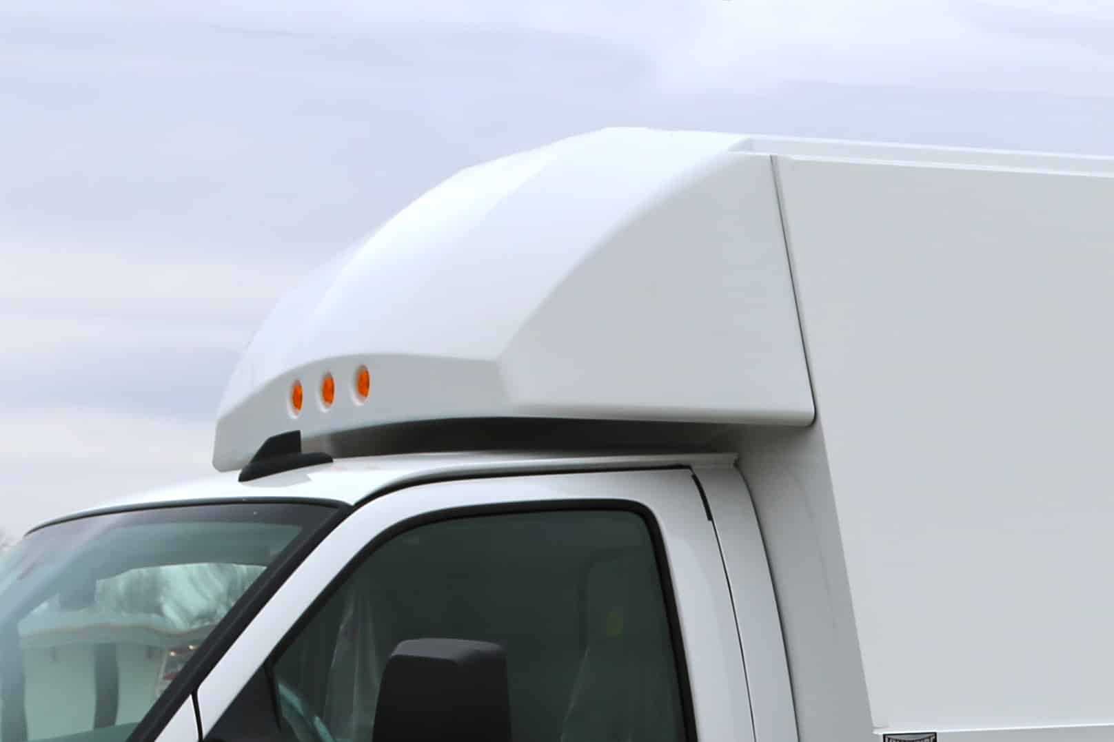 Box Truck Air Deflector AK Roof Mount Truck Air Deflector
