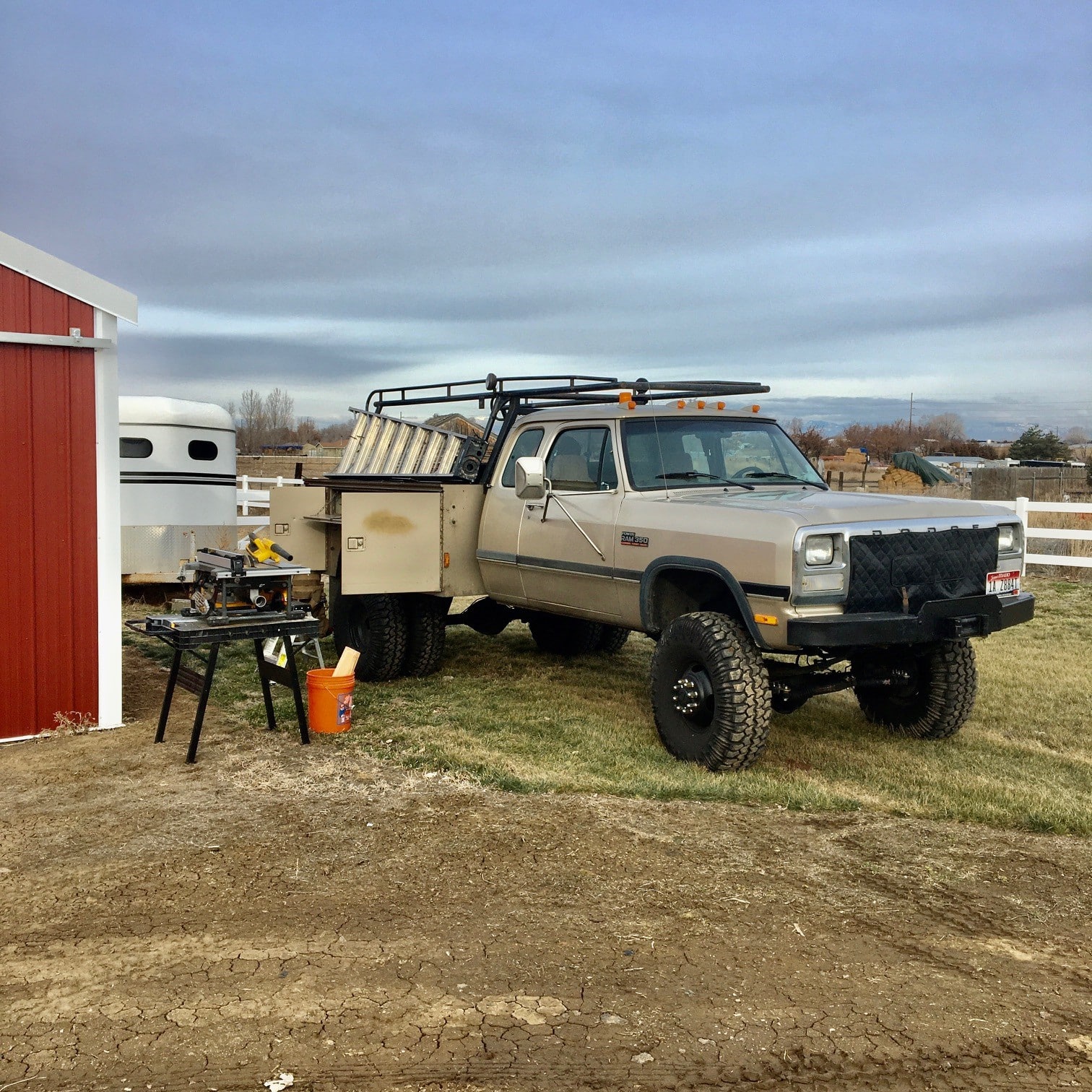Timeless Appeal: Rustic Furniture Maker’s Vintage Service Truck