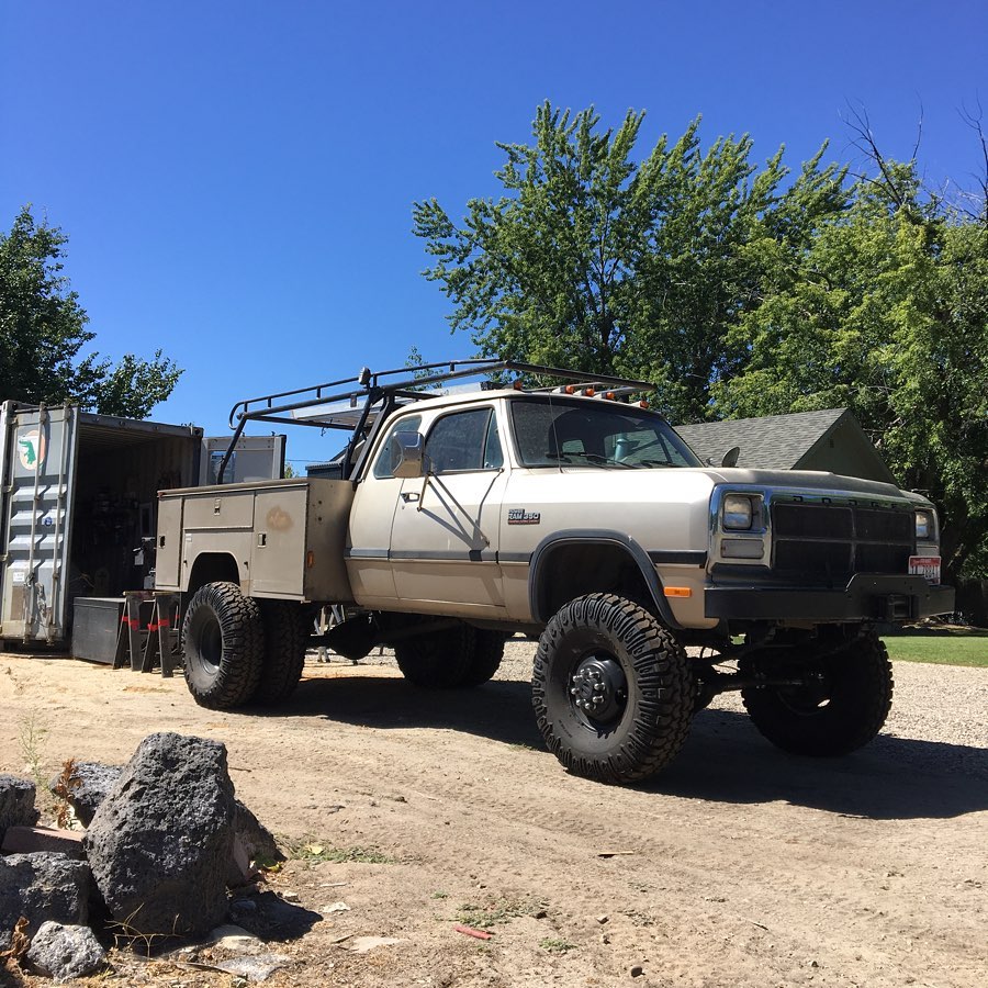Timeless Appeal: Rustic Furniture Maker’s Vintage Service Truck