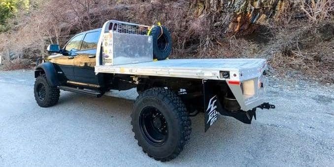 Aluminum Flatbed Transforms into Ultimate Adventure Rig