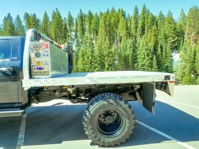 Aluminum Flatbed Transforms into Ultimate Adventure Rig