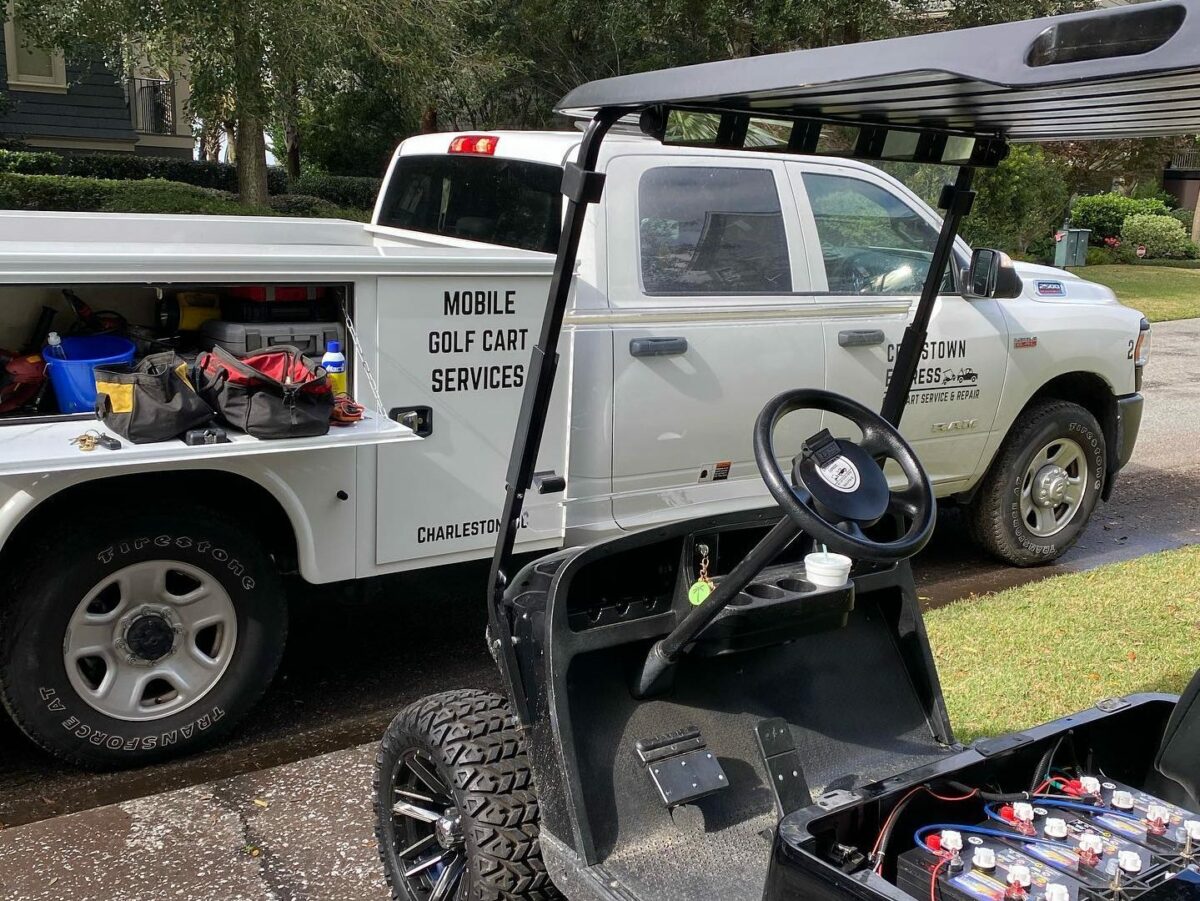Service Truck Is a Hole-in-One for Golf Cart Mechanic