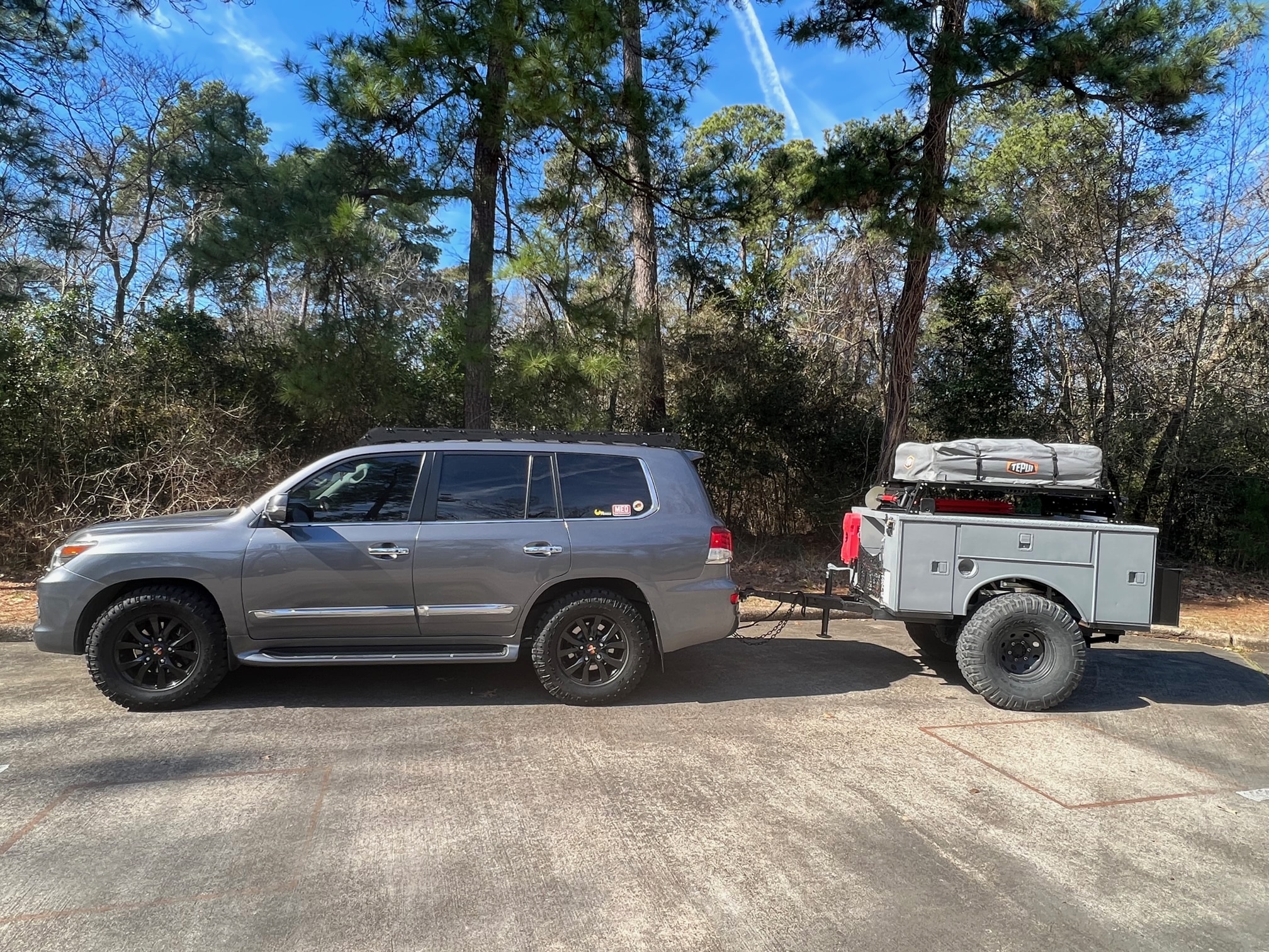 Knapheide Service Body Turned Ultimate Overlanding Trailer