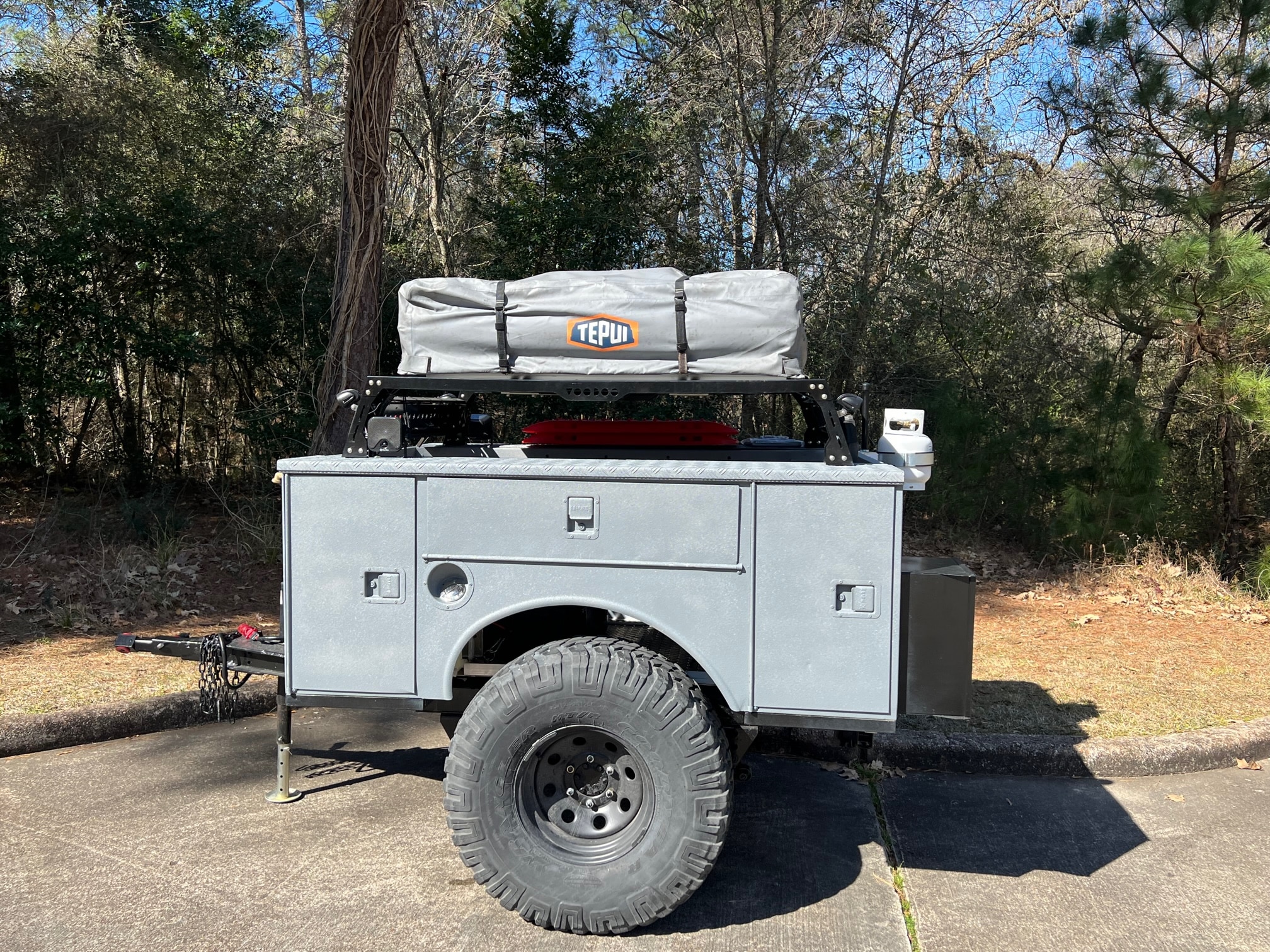 Knapheide Service Body Turned Ultimate Overlanding Trailer