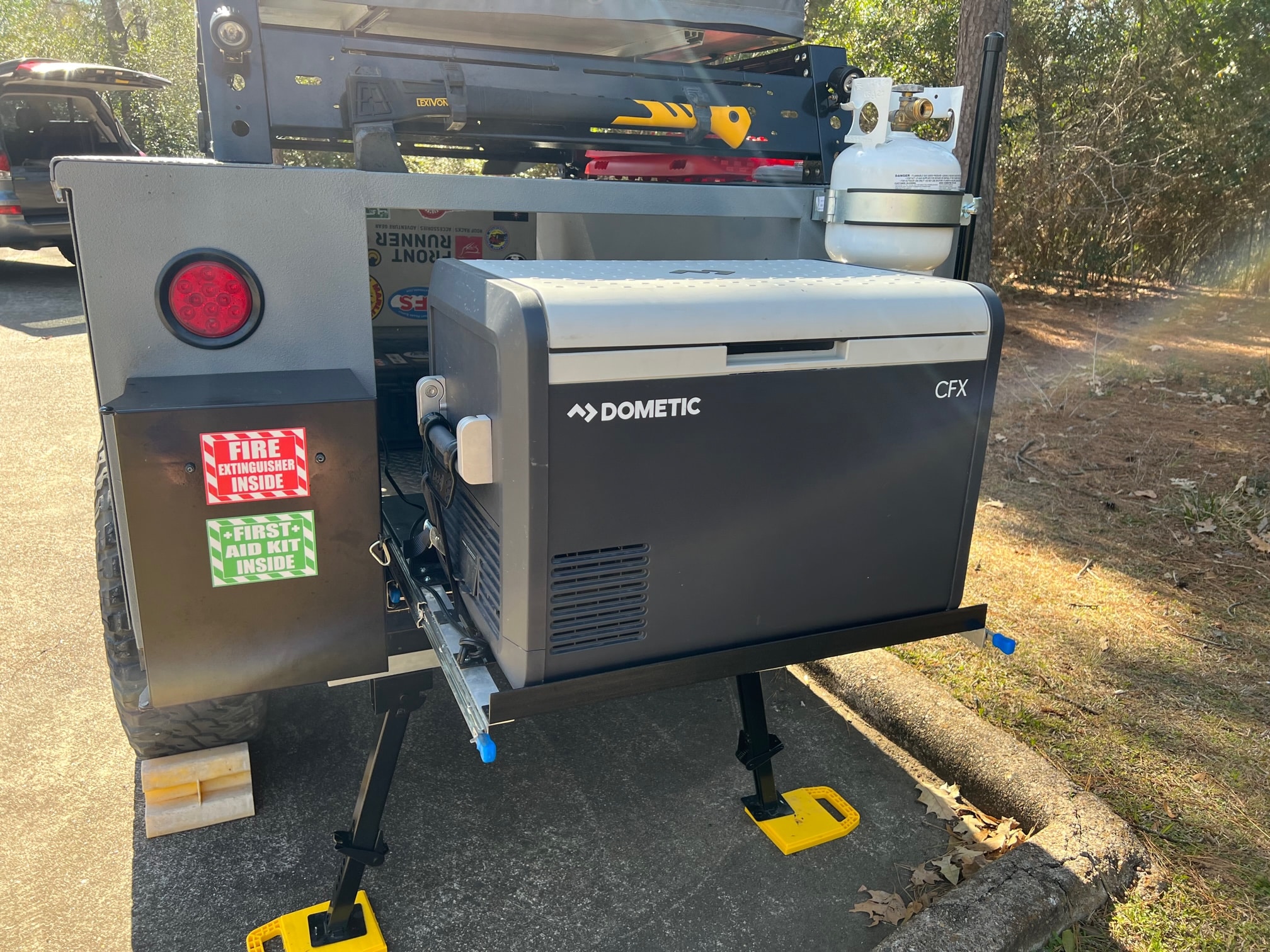 Knapheide Service Body Turned Ultimate Overlanding Trailer