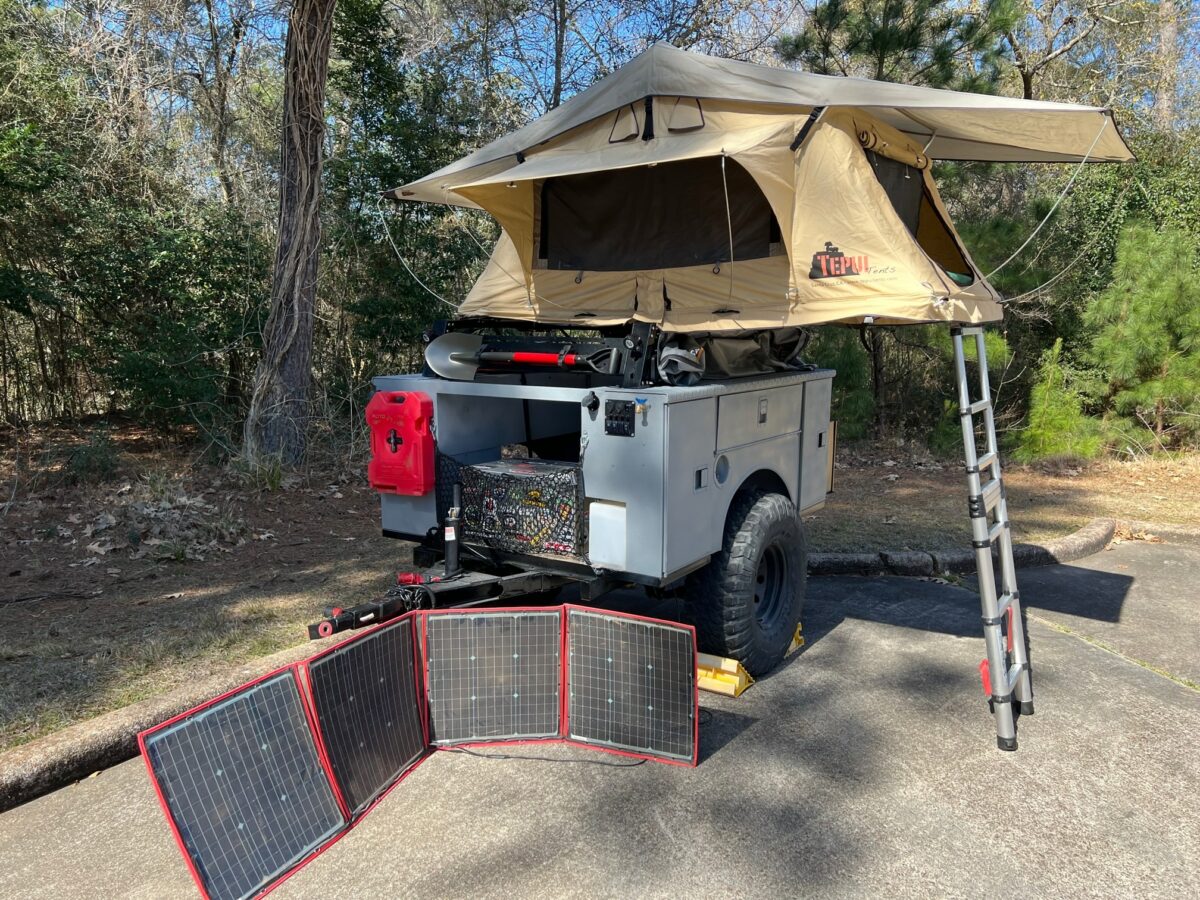 Knapheide Service Body Turned Ultimate Overlanding Trailer