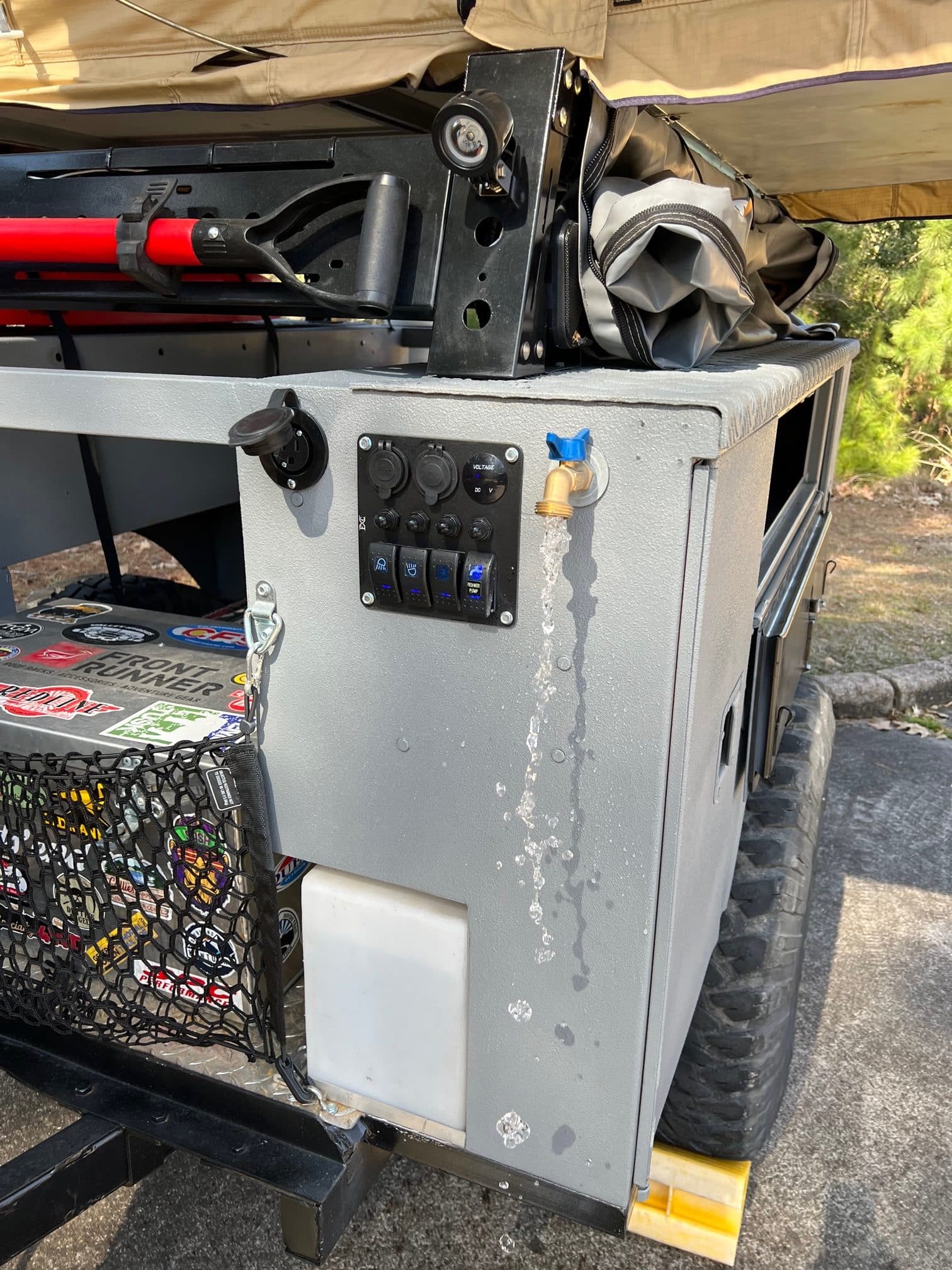 Knapheide Service Body Turned Ultimate Overlanding Trailer