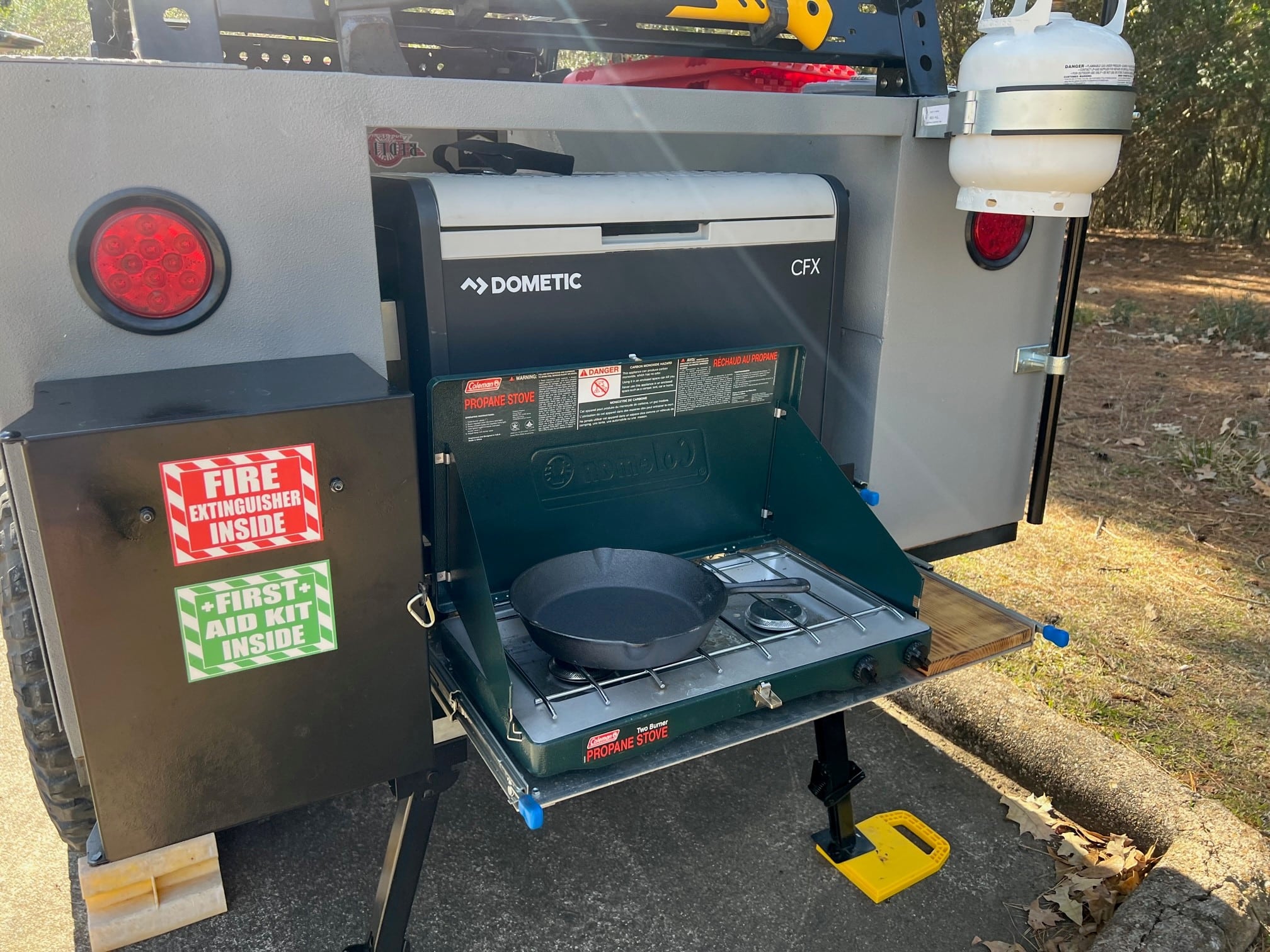 Knapheide Service Body Turned Ultimate Overlanding Trailer