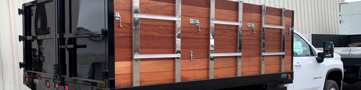 Wood Sides: A Blend of Function and Beauty in Truck Bodies