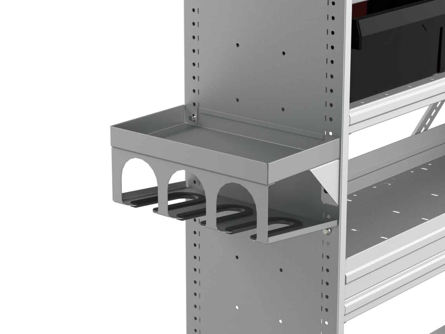 Knapheide | Van Shelving End Panel Power Tool Holder